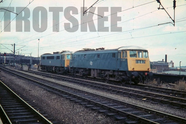 35MM SLIDE BR British Railways Electric Loco Class 81 E3011 c1971 ...