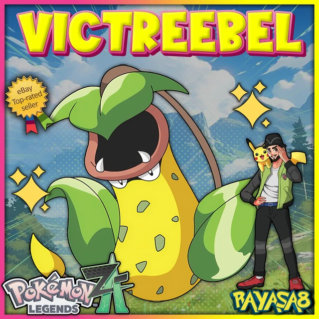 VICTREEBEL POKÉMON LEGENDS ZA 6IV Best Stats Home🌟 Mega Evolution... $3 ...