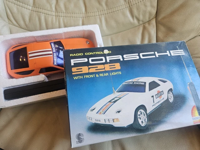 PORSCHE 928 RADIO Controlled CAR Orange Vintage Boxed 80’S £27.99 ...
