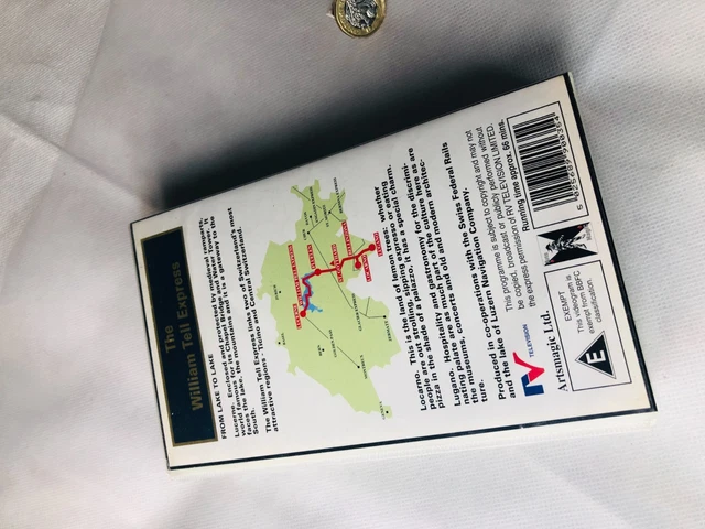 VIDEO TAPE VHS Train The William Tell Railway NO MOULD Vintage ra £18. ...