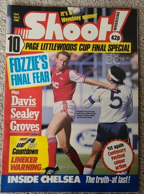 VINTAGE SHOOT! FOOTBALL Magazine - 23Rd April 1988 - Fozzie's Final ...