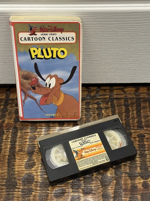 WALT DISNEY HOME Video Cartoon Classics Pluto Volume 2 VHS - 1983 $12. ...