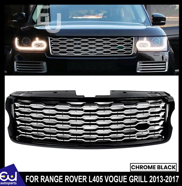 FOR RANGE ROVER L405 Vogue 13-2017 Chrome Black Facelift Look Front ...
