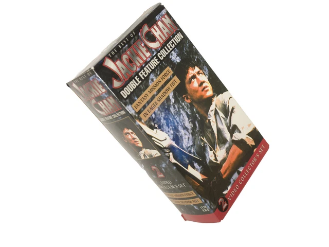 JACKIE CHAN DOUBLE Feature 2 VHS Tape Set Fantasy Mission Force In ...
