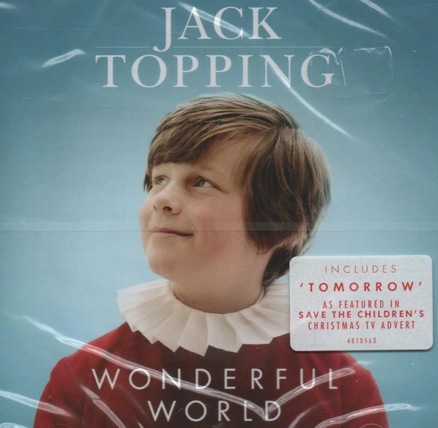 JACK TOPPING - Wonderful World - Save The Children - New & Sealed Cd ...