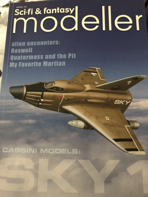 SCI FI & Fantasy Modeller Vol 23 Cassini Models Sky Collectors Magazine ...