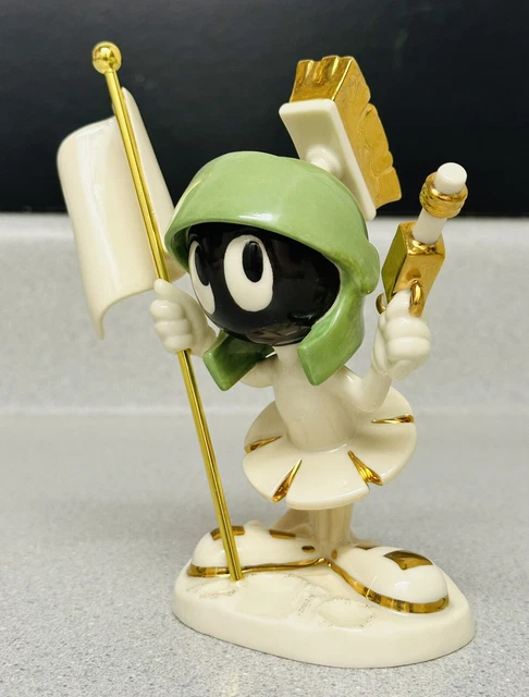 FIGURINE VINTAGE LENOX Looney Tunes Marvin The Martian Rare Htf EUR 1. ...