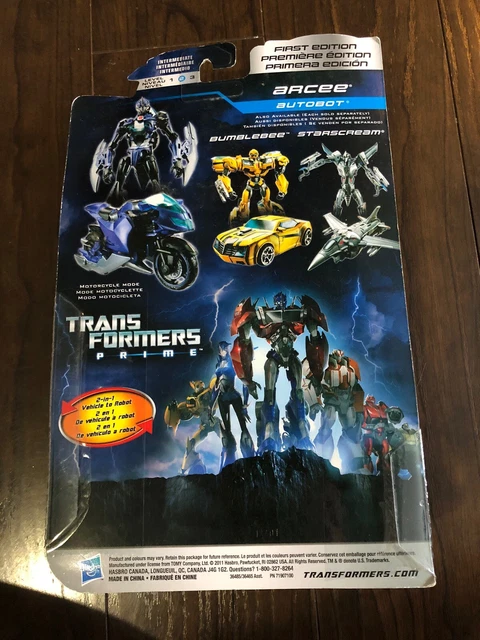 TRANSFORMERS PRIME ARCEE - FIRST EDITION Deluxe - NEW MOSC - Robots in ...