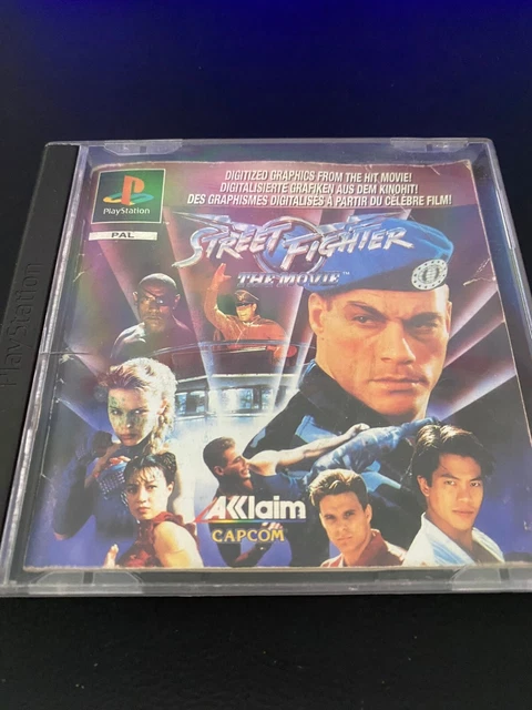 STREET FIGHTER THE Movie PS1 Rare Boxed with Instructions £39.99 ...