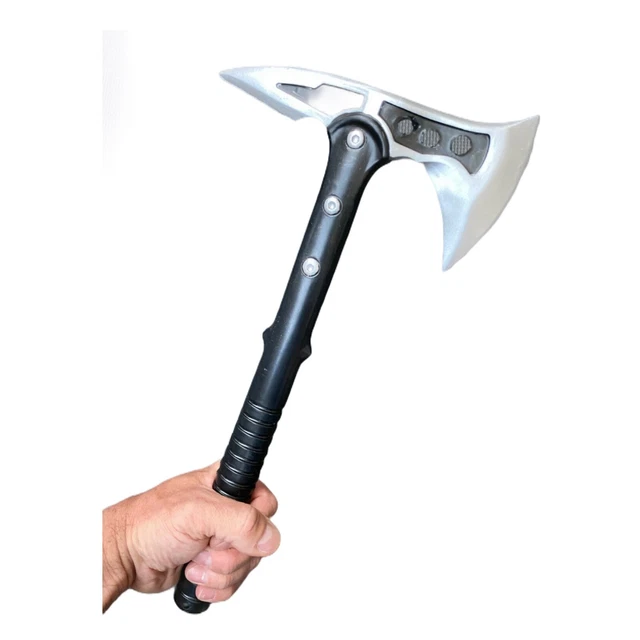 AXE MOVIE PROP Handheld Camping Pick Axe Hatchet Jason Halloween ...