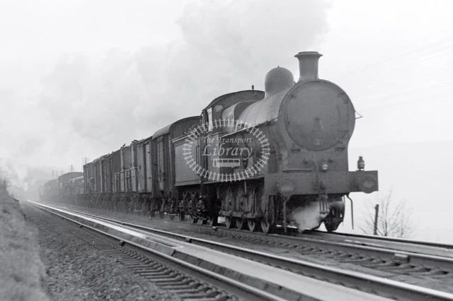 PHOTO BR British Railways Steam Locomotive Class 7F 49252 at Rise Hill ...