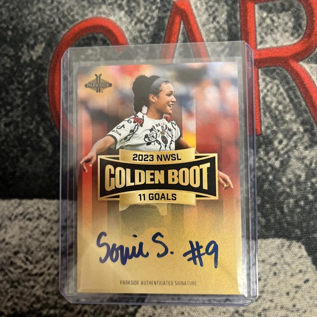 SOPHIA SMITH 2024 Parkside 2024 NWSL GOLDEN BOOT autographe voiture ...