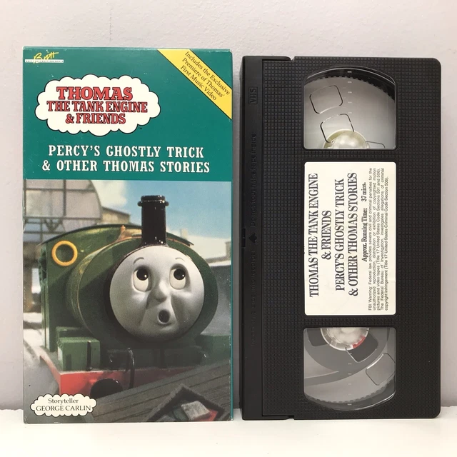 THOMAS TANK ENGINE Friends Percy’s Ghostly Trick VHS Video Tape Train ...