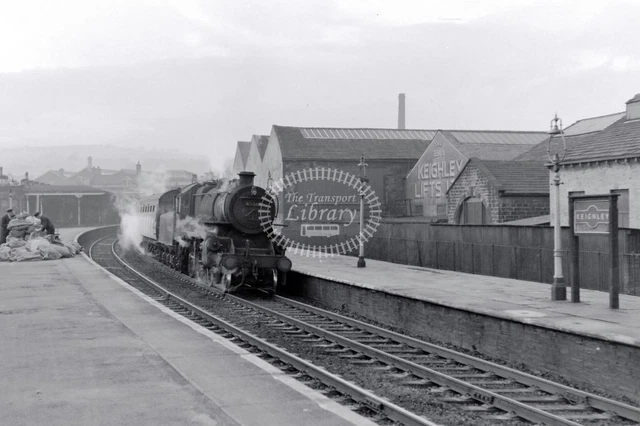 PHOTO BR British Railways Steam Locomotive Class 4F-A 43018 at Keighley ...