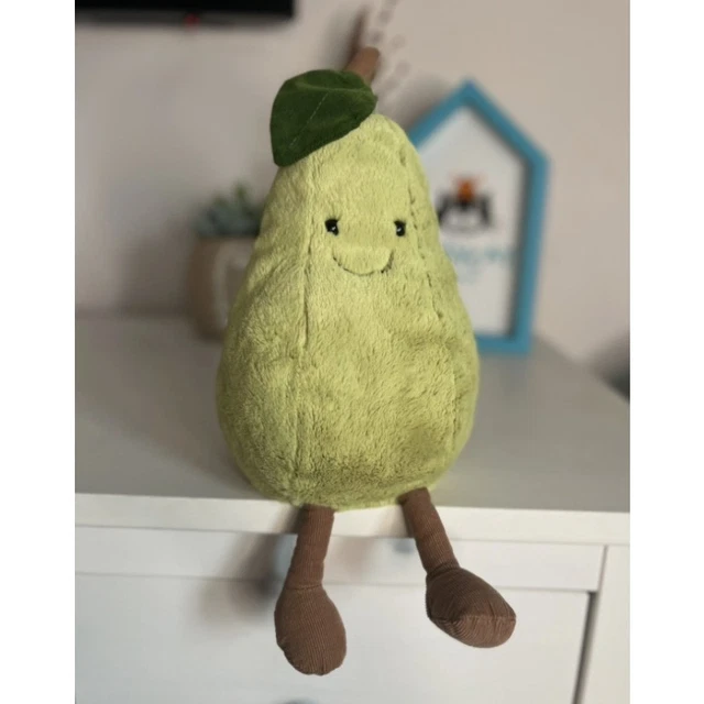JELLYCAT AMUSEABLES PEAR Plush Toy - Brand New with Tags Cute Fruit ...