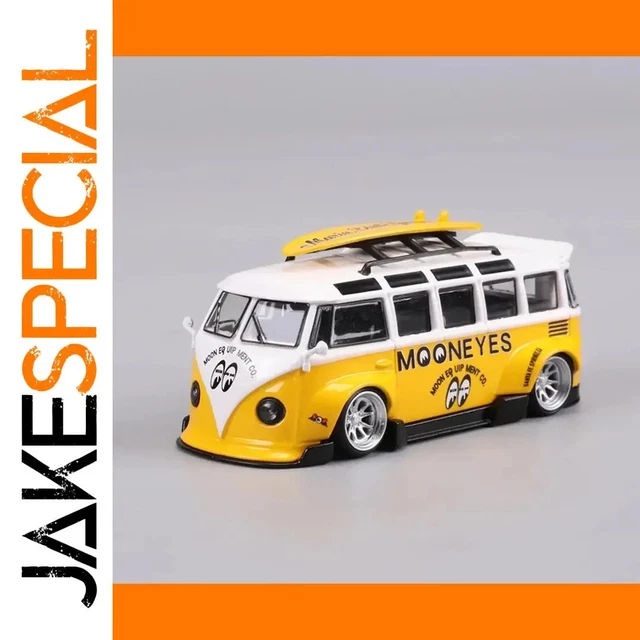VW T1 BUS Diecast Model in Yellow and White EUR 68,39 - PicClick FR