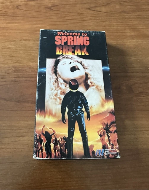WELCOME TO SPRING Break Vhs Horror Slasher Vintage Cult Rare Action IVE ...
