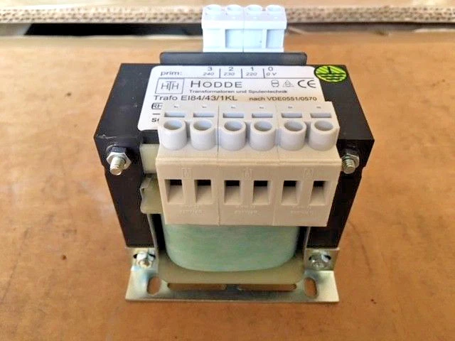 HODDE TRANSFORMER E184/43/1KL Bv. 521-2 50/60Hz 110VA £99.95 - PicClick UK
