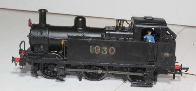 OO GAUGE BACHMANN Mr/Lms 3F 0-6-0T Loco #1930,Modified, Black ,Unboxed ...