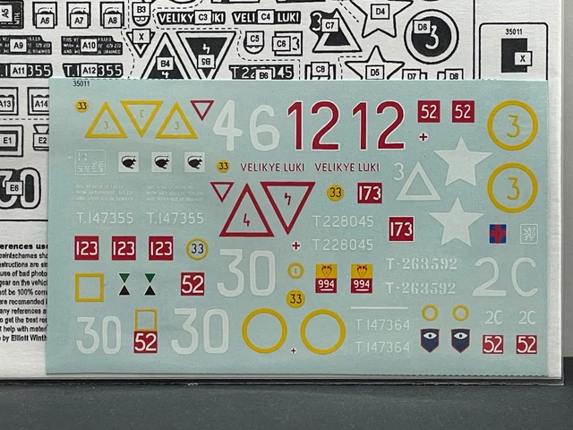 BISON DECALS 1:35 WWII British Shermans Part 2 Sherman Firefly MkIC ...