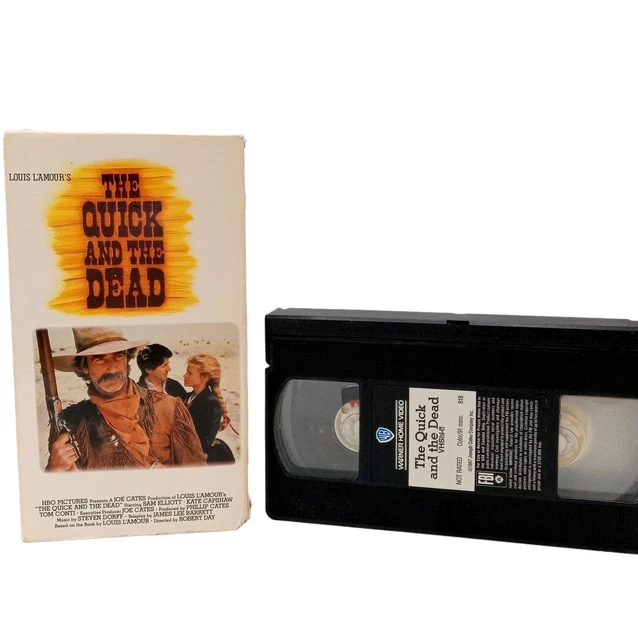 THE QUICK AND The Dead VHS Vintage Louis Lamour Classic Western Movie ...