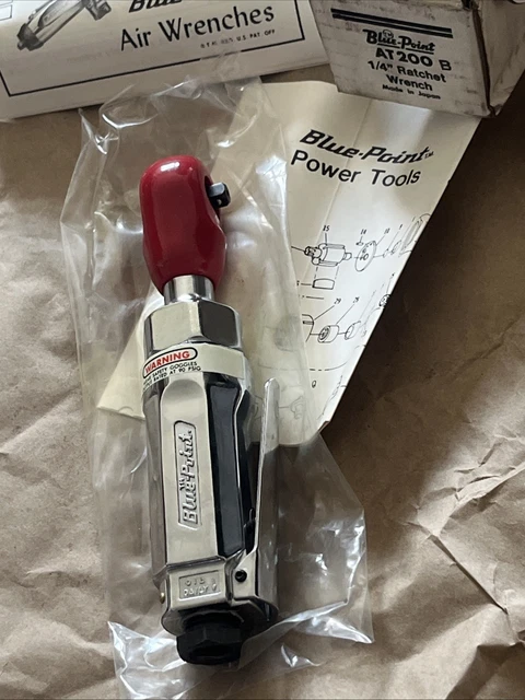 NEW BLUE-POINT TOOLS 1/4" Drive Air Ratchet AT200B Snap-On Company $236 ...
