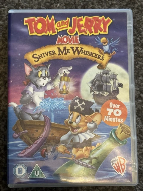 TOM AND JERRY Shiver Me Whiskers (DVD, 2006) Kids Cartoon Movie Family ...