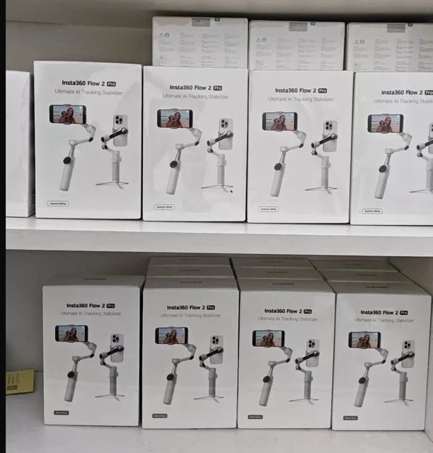 INSTA360 FLOW 2 Pro Ultimate AI Tracking Stabilizer Standard Bundle ...