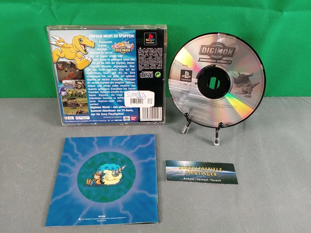 DIGIMON WORLD PS1/PLAYSTATION 1 Digital Digimon Monsters!! Buono ...