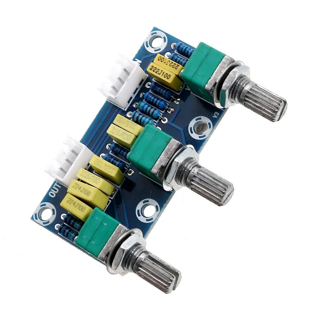 PASSIVE TONE MODULE XH-M802 Volume Control Preamplifier Board Two ...