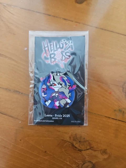 HELLUVA BOSS LOONA Furry Pride 2025 Enamel Pin £19.39 - PicClick UK