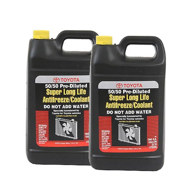 GENUINE OEM COOLANT/ANTIFREEZE 2 Gallon Long Life 50/50 for Toyota ...