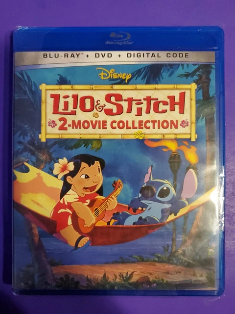 LILO AND STITCH 2 Movie Collection Blu Ray + Dvd No Digital, Lot D4 ...