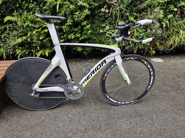 MERIDA TIME WARP Carbon TT Time Trial Bike £200.00 - PicClick UK