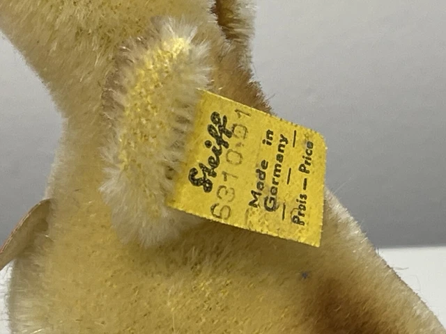 STEIFF ANIMAL 6310.01 canard 12 cm. en parfait état EUR 49,30 - PicClick FR