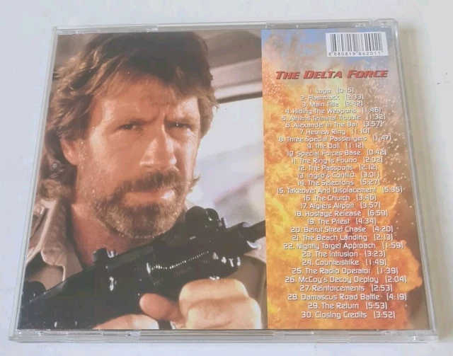 THE DELTA FORCE - Alan Silvestri 25th Anniversary Soudtrack CD ALBUM £ ...