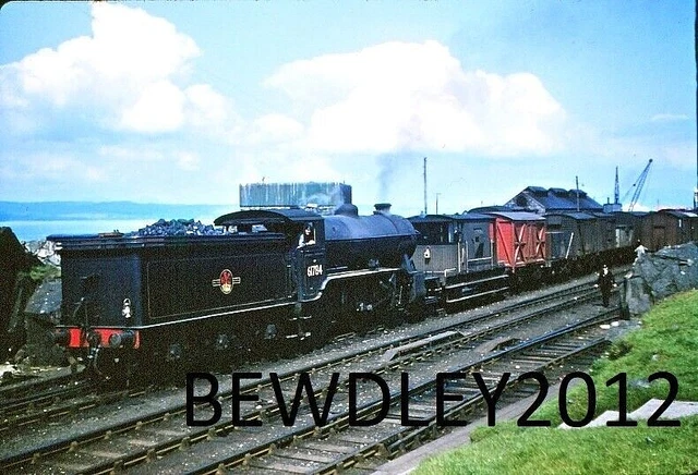 *ORIGINAL 35MM SLIDE* LNER K2 61784 SEEN ASSISTING FREIGHT TRAIN NO DATE RECORD £14.36 - PicClick UK