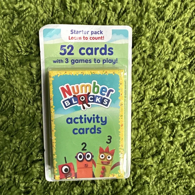 CBEEBIES NUMBER BLOCKS Activity cards Maths Programme Counting Play ...