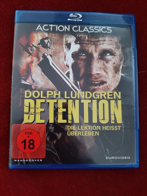 DOLPH LUNDGREN DETENTION blu-ray FSK 18 Wendecover Neuwertig! SELTEN ...