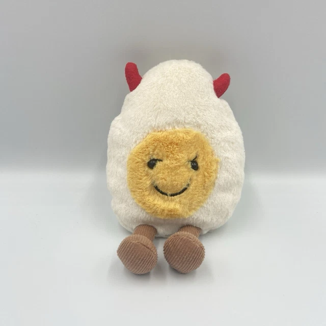 JELLYCAT AMUSEABLE DEVILLED Egg - Devil Horn Egg - Amuseable Food ...