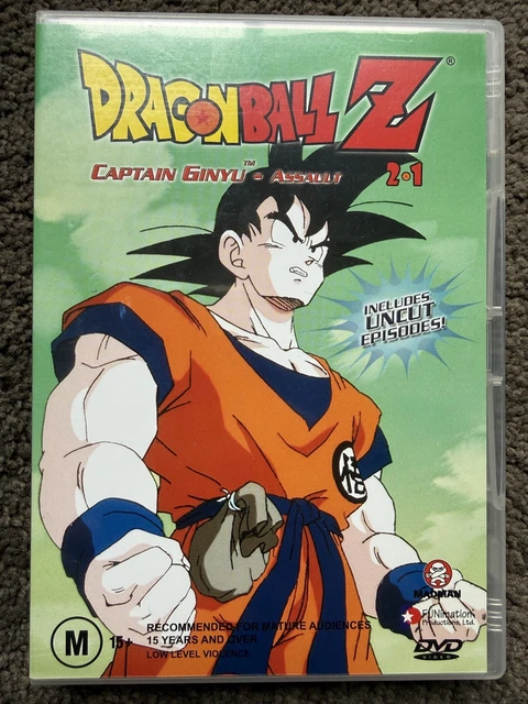DRAGON BALL Z - Captain Ginyu/Frieza Funimation Singles DVD $150.00 ...