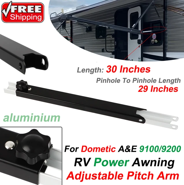 FOR DOMETIC 9100 9200 Power Patio RV Awning Arm Replacement Adjustable ...