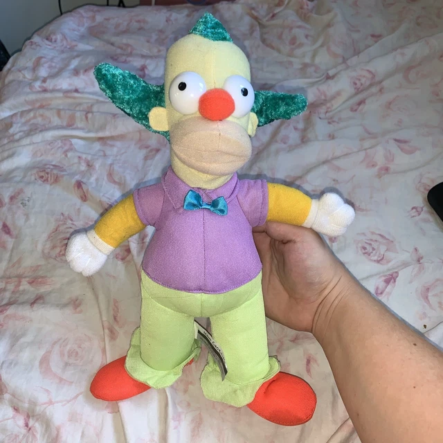 THE SIMPSONS KRUSTY The Clown 2005 Matt Groening Plush Soft Toy Teddy £ ...