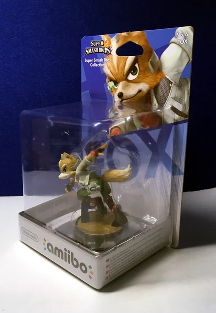 FOX SUPER SMASH Bros Collection 6 NUEVO EN CAJA Amiibo 3DS Wii U Nintendo EUR 24,95 - PicClick FR