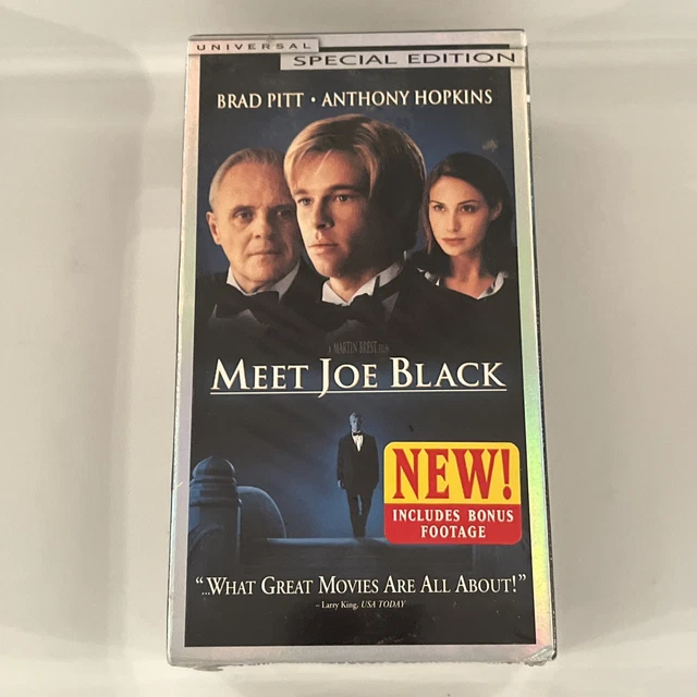 MEET JOE BLACK VHS 2000 2-Tape Set, Special Edition - Widescreen New £ ...