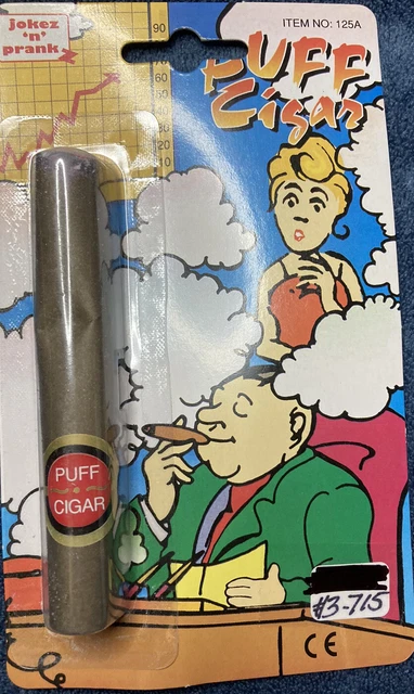 PUFF CIGAR JOKEZ n Prankz Fake Novelty Realistic Funny Joke NEW $2.50 ...