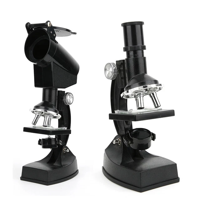 STUDENT MICROSCOPE HIGH Quality Students Microscope Kit Children Christmas G XAT £42.67 ...