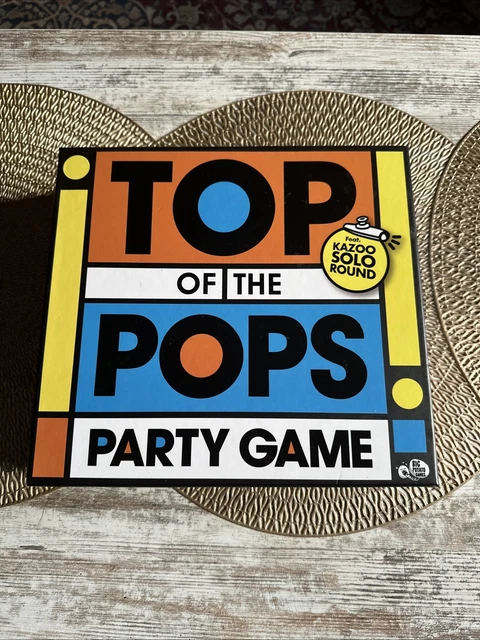BBC TOP OF The Pops Party Board Game with Kazoo £8.00 - PicClick UK