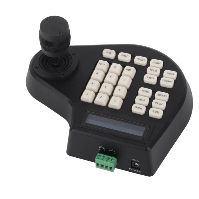 3D PTZ CAMERA Keyboard RS485 PTZ Joystick Controller LCD Control Device US £61.68 - PicClick UK