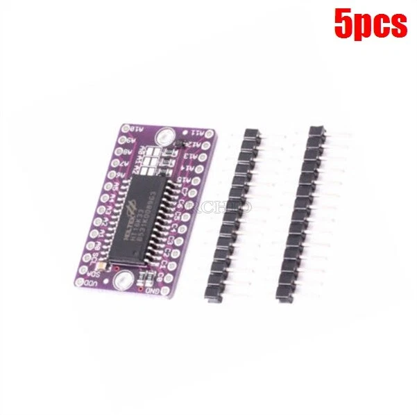5pcs Ht16k33 Led Dot Matrix Drive Control Module For Arduino Ca £2219 Picclick Uk